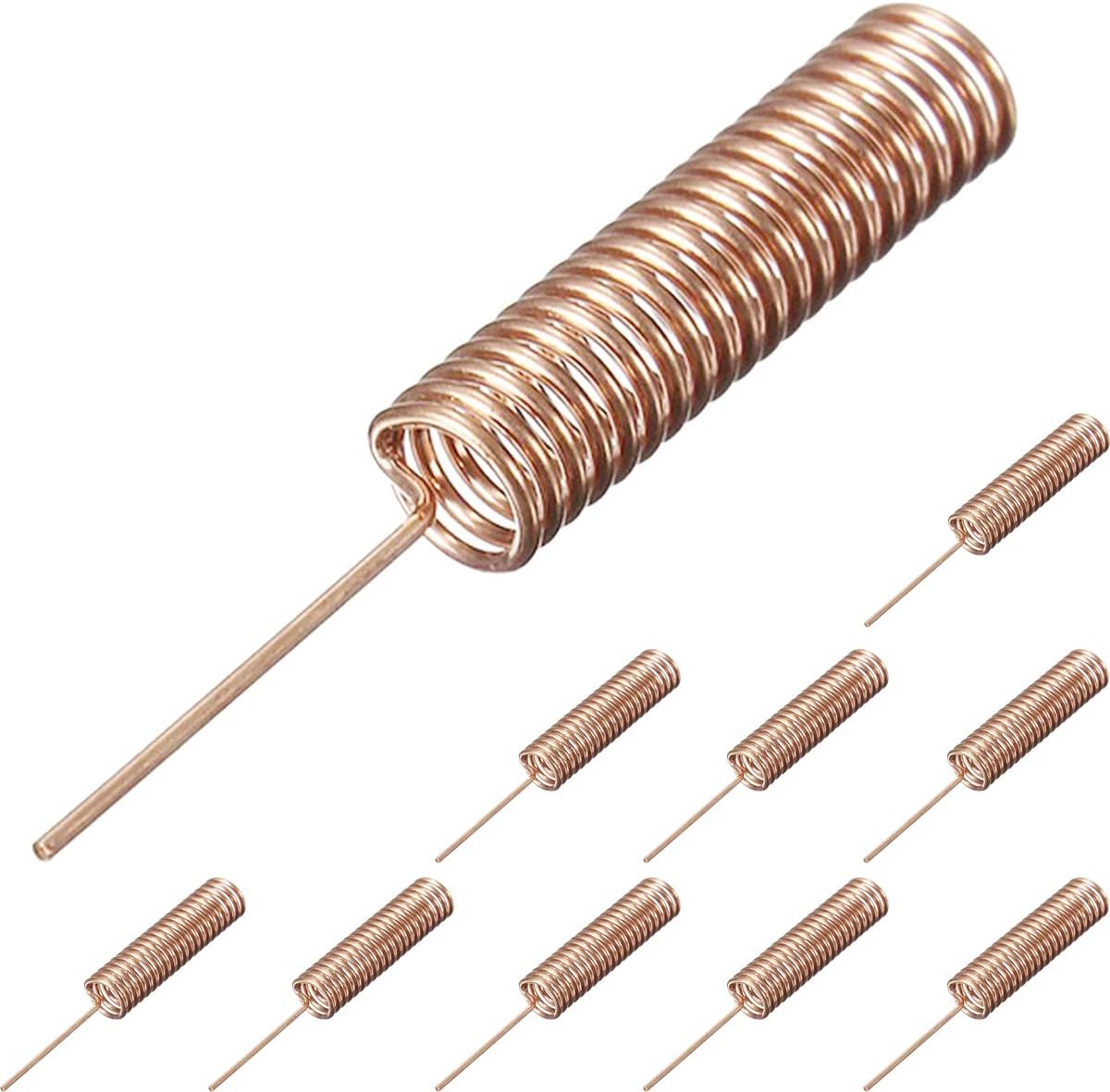 DAOKAI 10 PCS Helical Spring Antenna 433MHz Build-In Antenna Copper ...
