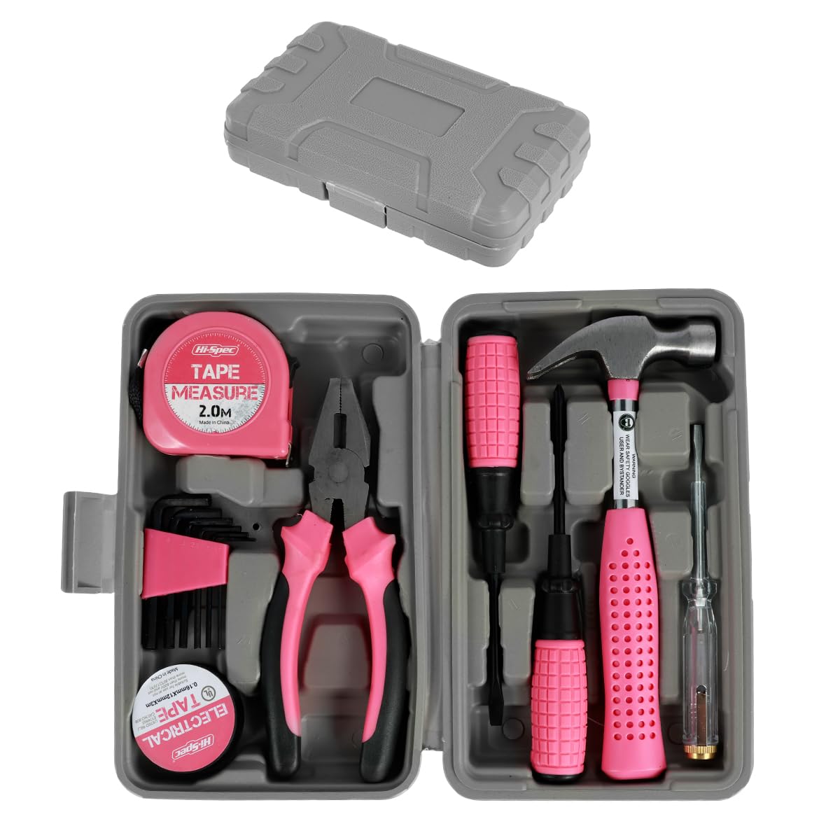 Amazon.com: 13pc Pink Tool Set for Women – Mini Small Tool Kit for ...