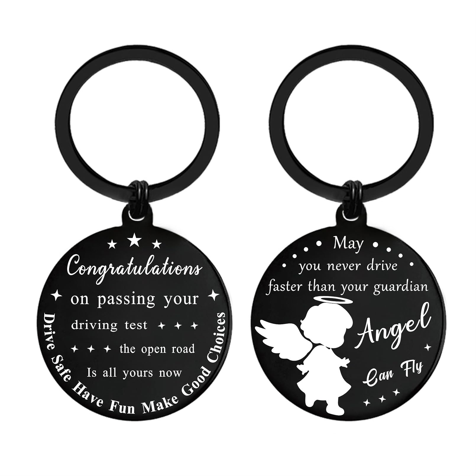 ENGZHI New Driver Keychain Gifts for Teen Boys Girls, Passed Driving ...