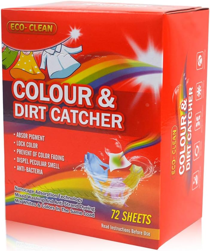 Amazon.com: Shout Color Catcher Dye-Trapping, In-Wash Cloths - 24 ea ...