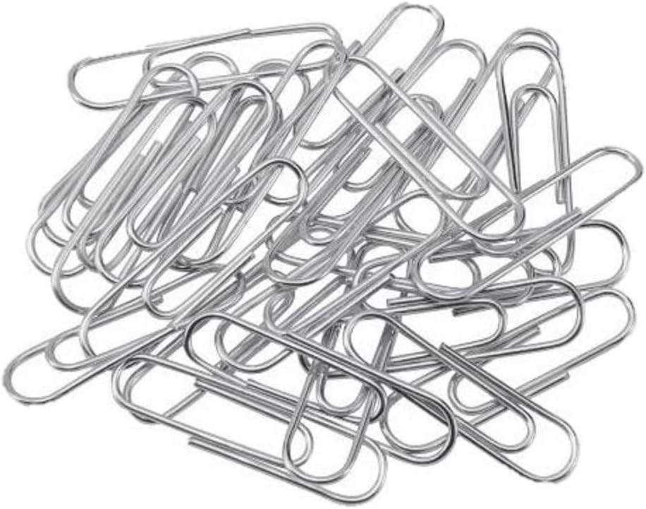 Amazon.com : Small Paper Clips, Smooth Finish, No. 1, Silver - 100 ...