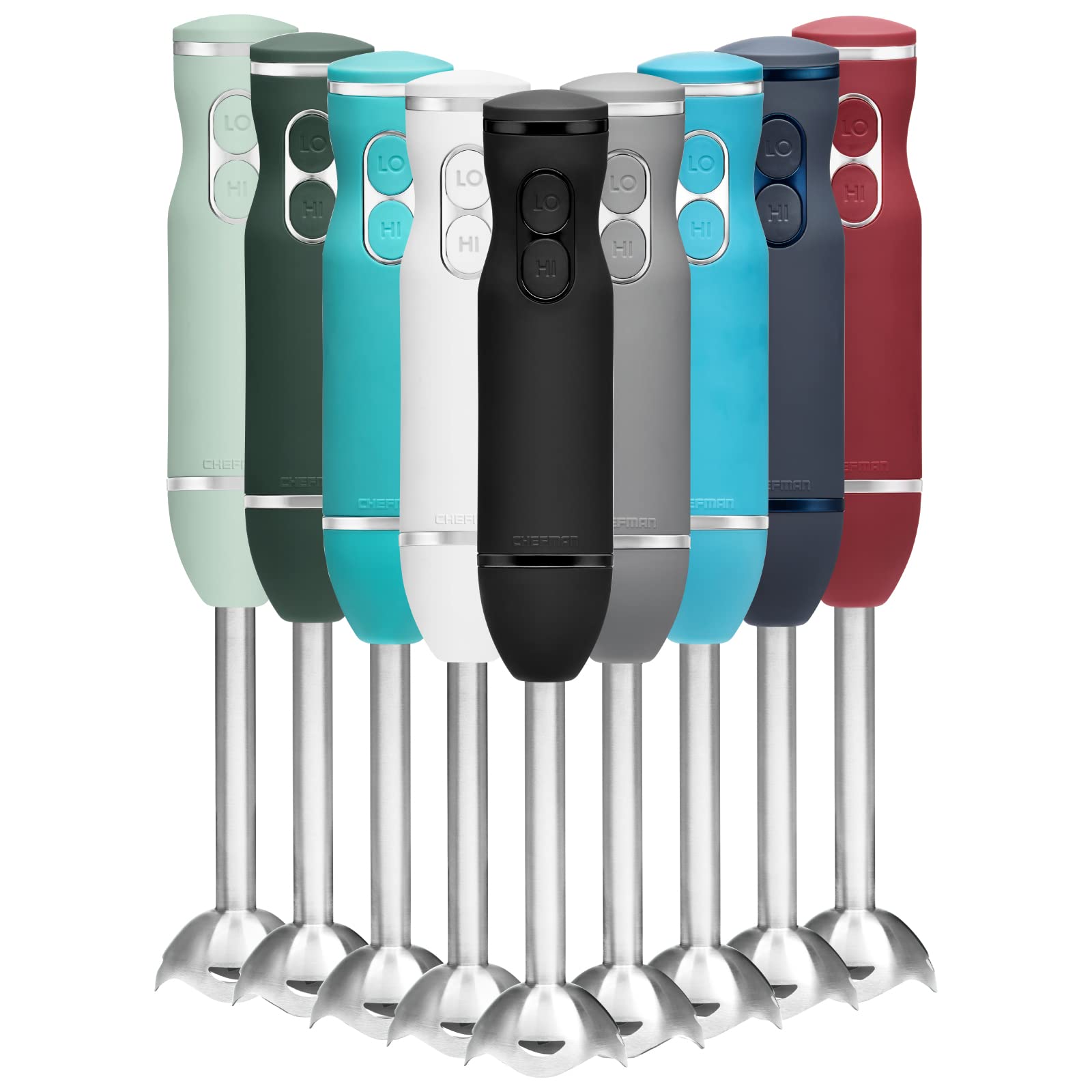 Chefman Immersion Stick Hand Blender Powerful Electric Ice Crushing 2 ...