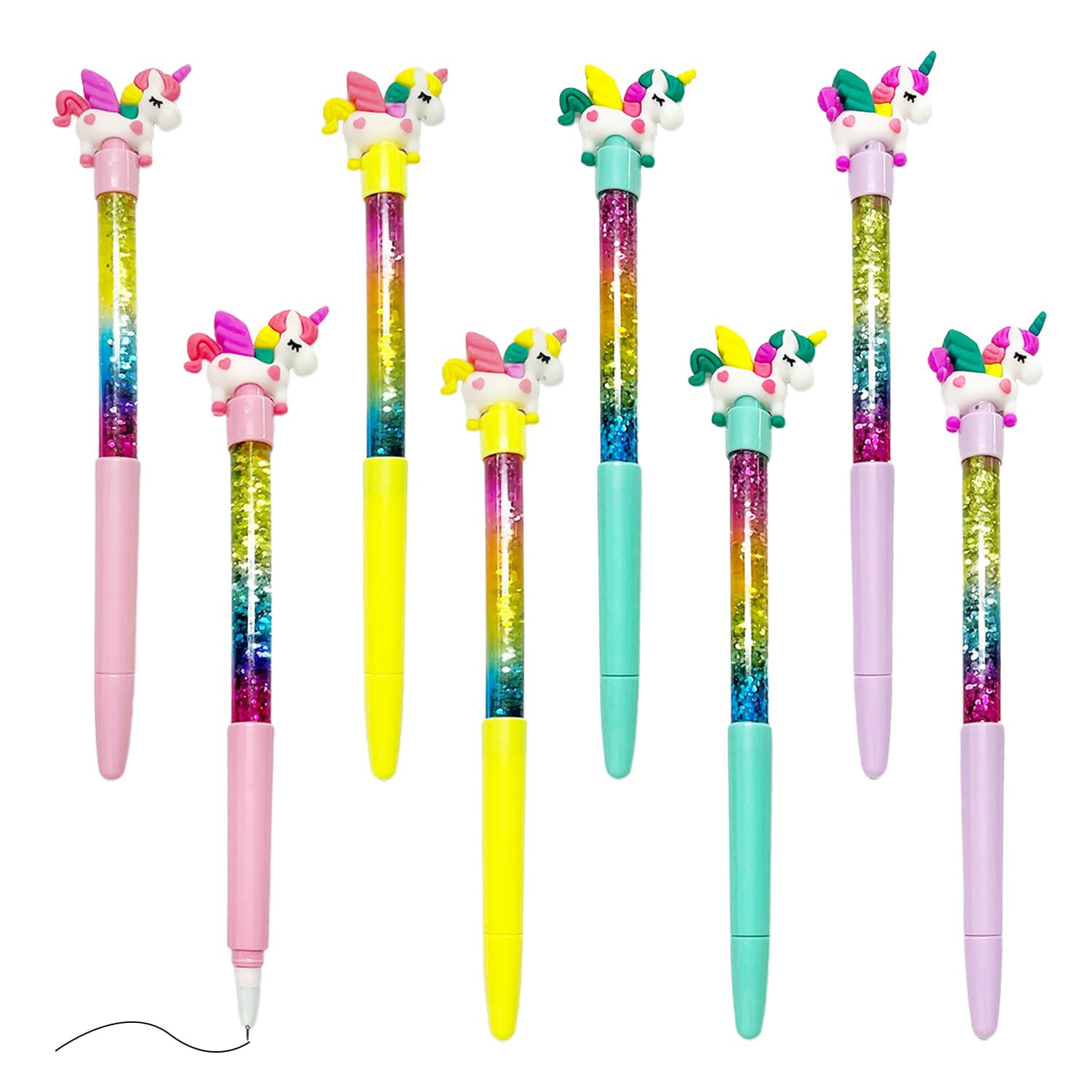 Water Stationery 0.5 Black Gel Pen Full Matte Water Pens Writing
