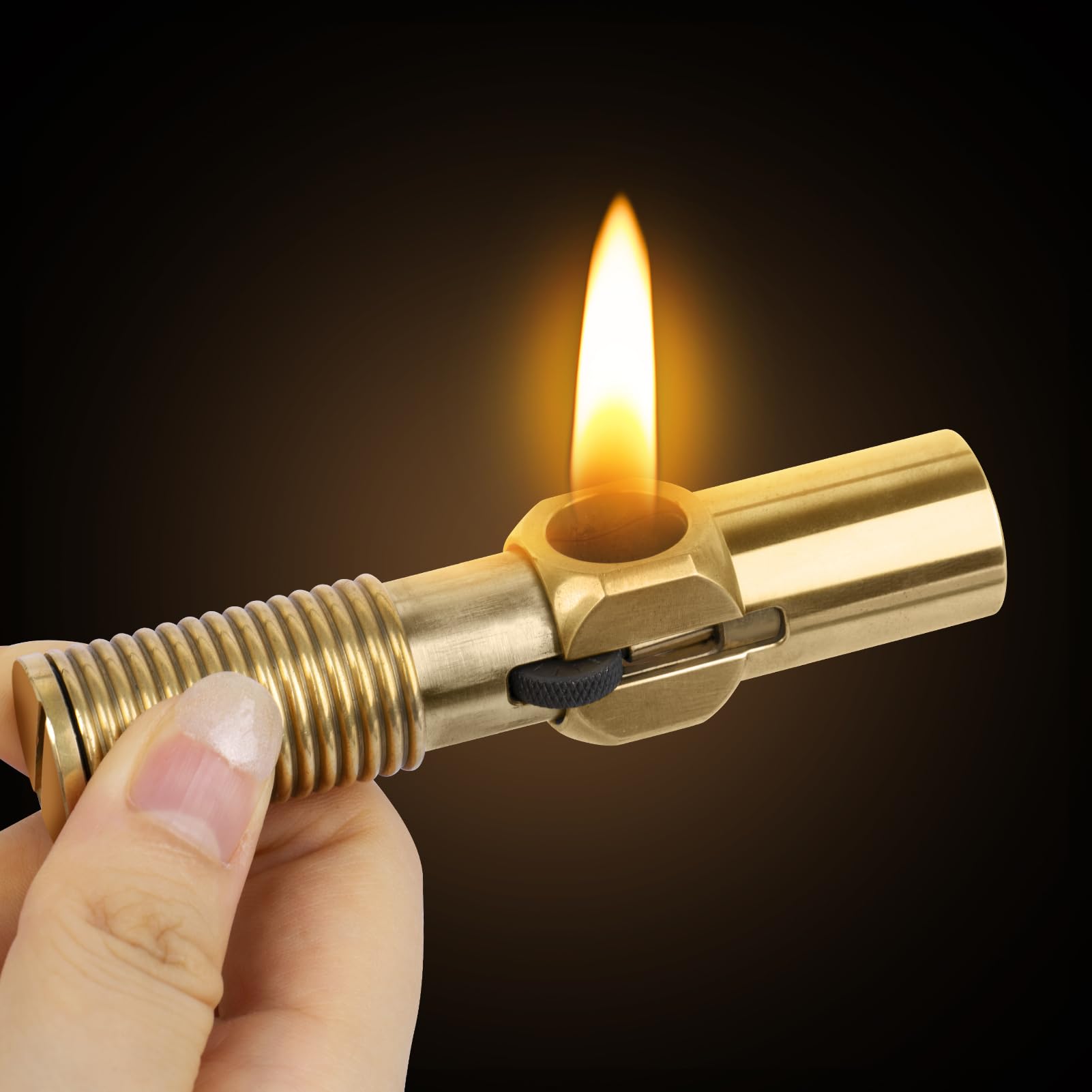 Amazon.com: CHOICEDC Vintage Trench Lighter, Cool Lighters, Copper Pipe ...