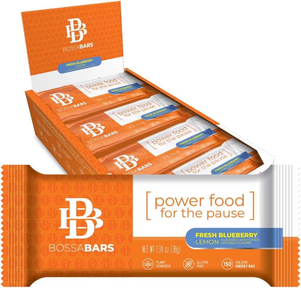 Amazon.com : Bossa Bars Menopause Energy Bars for Women, Fresh ...
