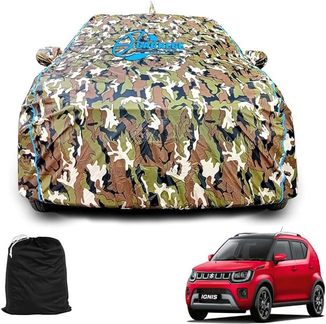GARREGE® Maruti Ignis Car Body Cover Waterproof with Mirror and Antenna ...