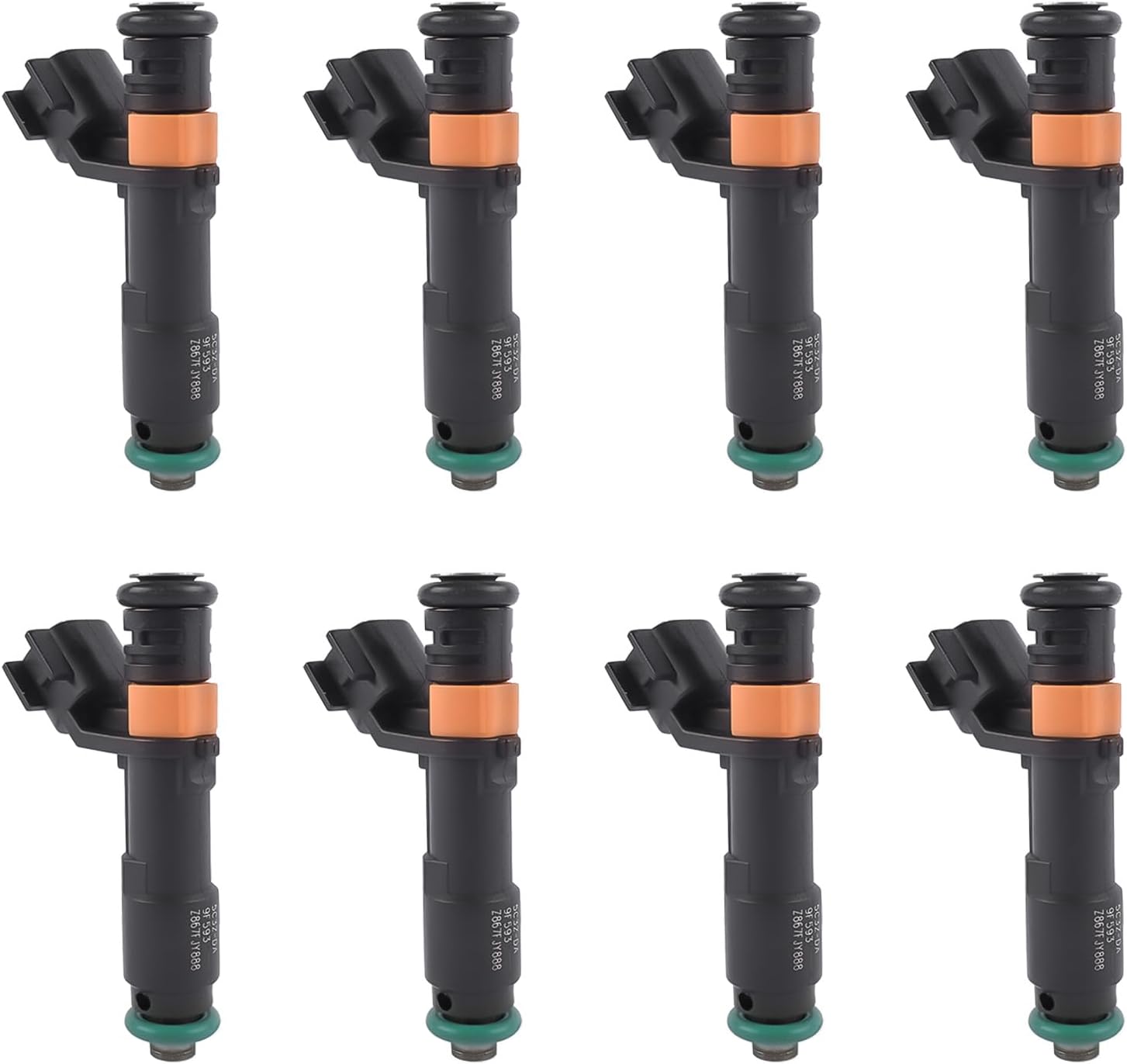 Amazon.com: Lamerto Set of 8 FJ817 Fuel Injectors 5C3Z9F593DA ...