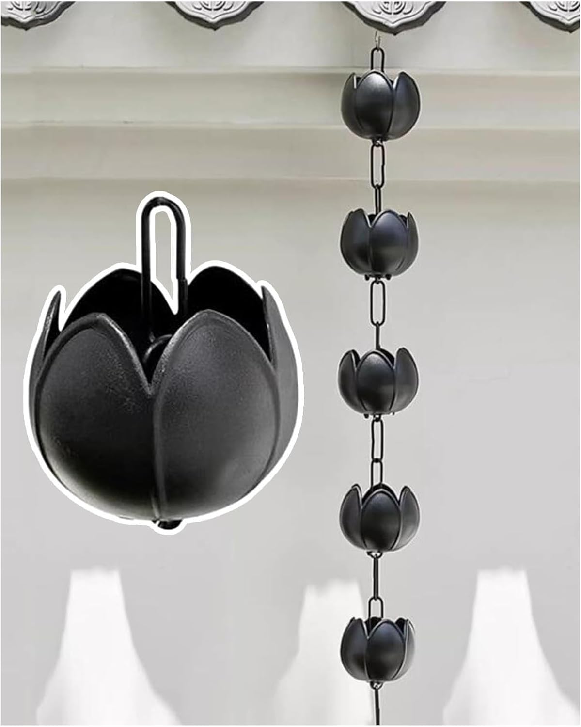 Rain Chain,Rain Catcher Chain, Japanese Style Rain Chains to Replace ...
