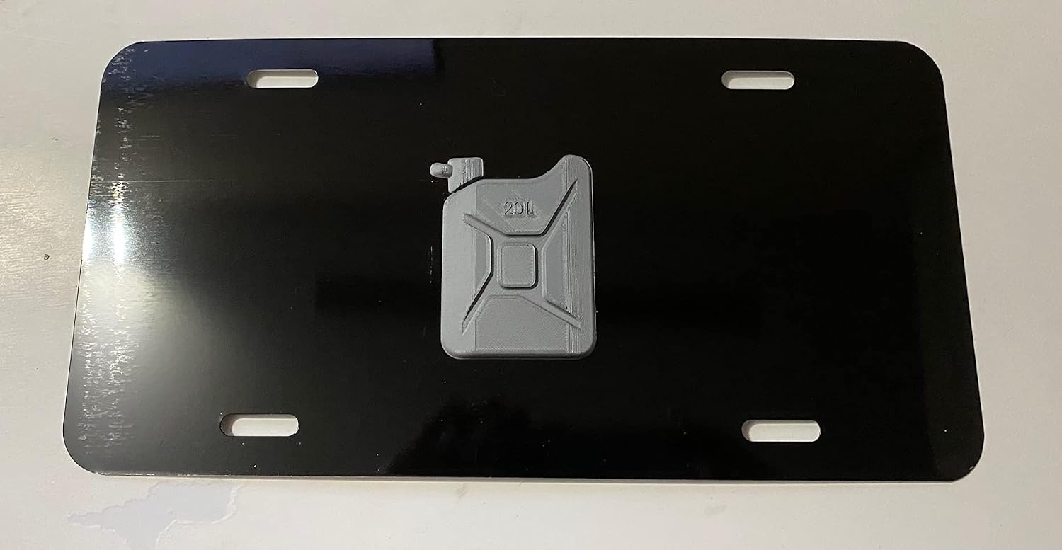 Amazon.com: Stickysight.com Fuel Cell Design in 3D Black with Grey ...