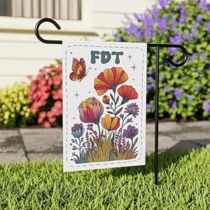 Amazon.com : Subtle FDT, Defend Democracy Garden Flag, 12x18 Inch ...