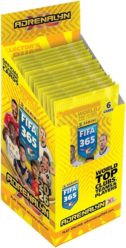 Panini FIFA 365 Adrenalyn XL™ 2026 Trading Cards - Box of 24 Packs ...