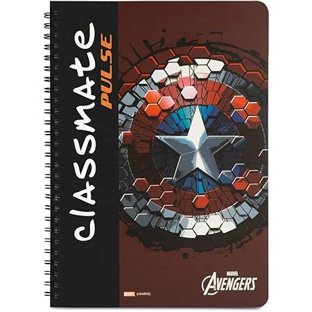 Classmate Pulse Spiral Notebook - 297 mm x 210 mm, Soft Cover, 180 ...