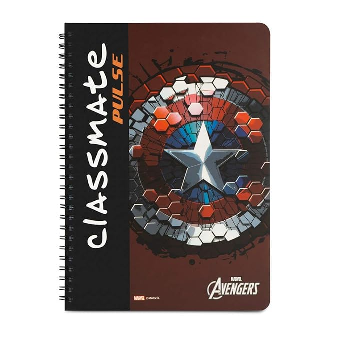 Classmate 1 Subject Notebook - Unruled, 180 Pages, Spiral Binding, Soft ...
