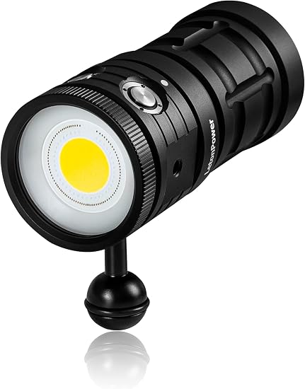 Amazon.com: Dive Light,LetonPower TS S 10000Lumens 100m Underwater ...