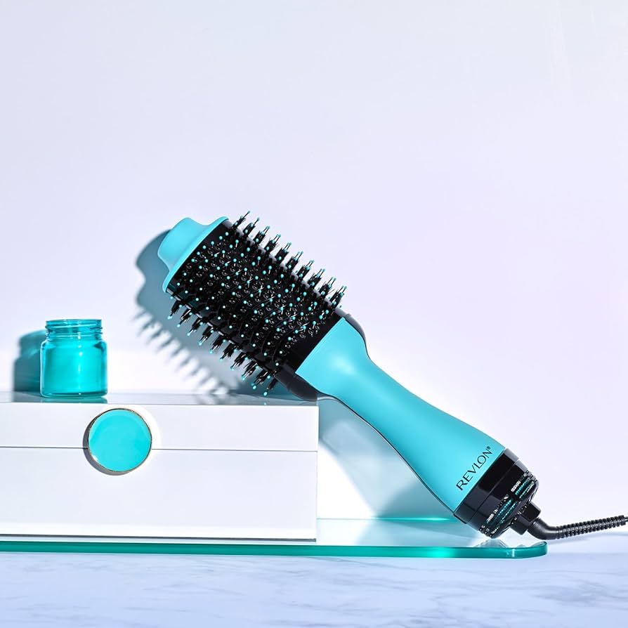 Amazon.co.jp: レブロン ブローブラシドライヤー ミント・ブラック