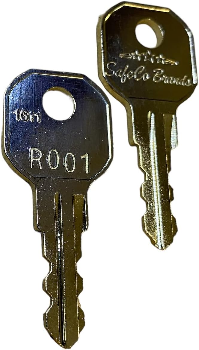 Amazon.com: 2-Keys for Southco Locks R001-R010 SafeCo Brands 2-Keys ...