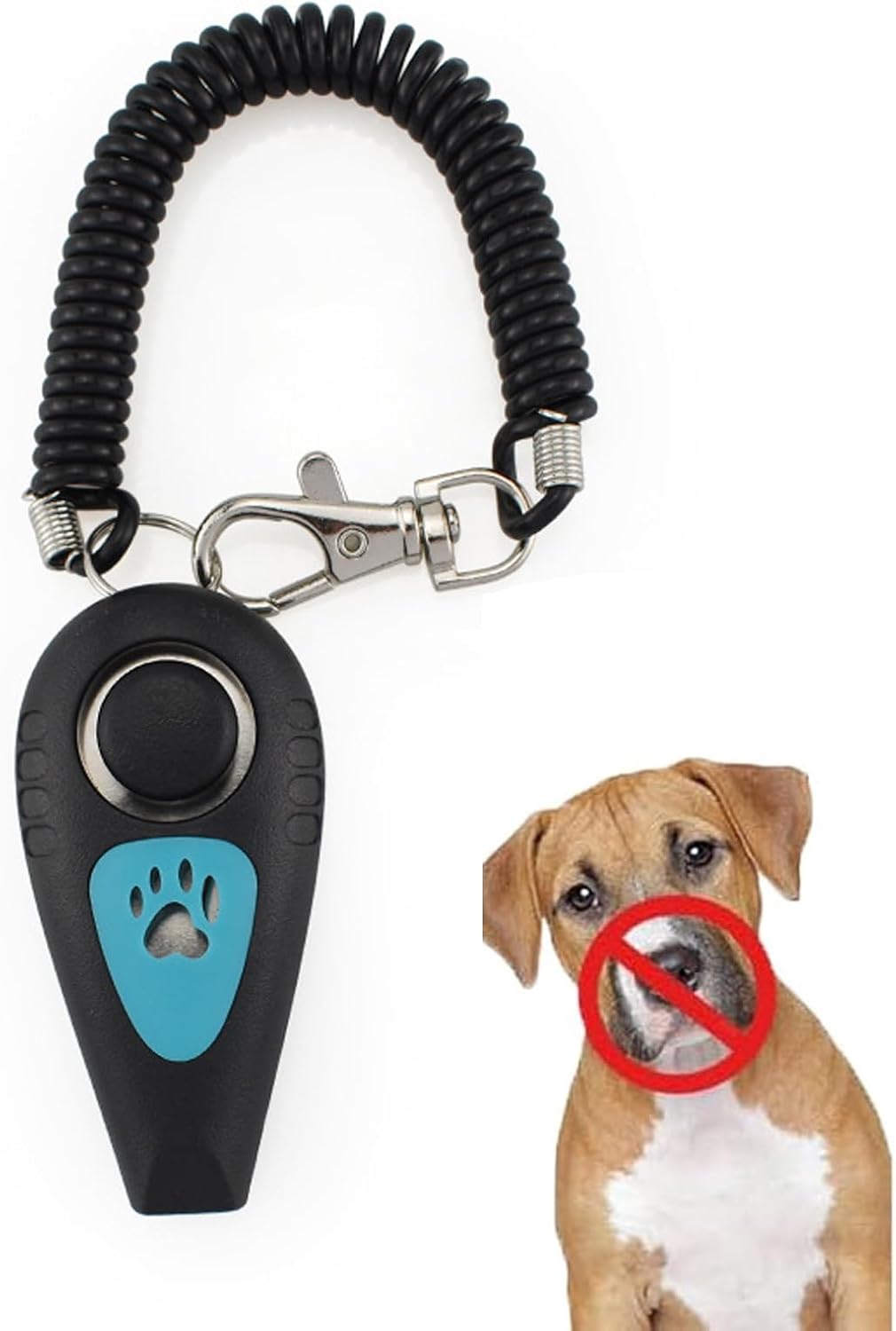Dog Training Clicker - Combined Clicker and Whistle for Cats | Dog ...