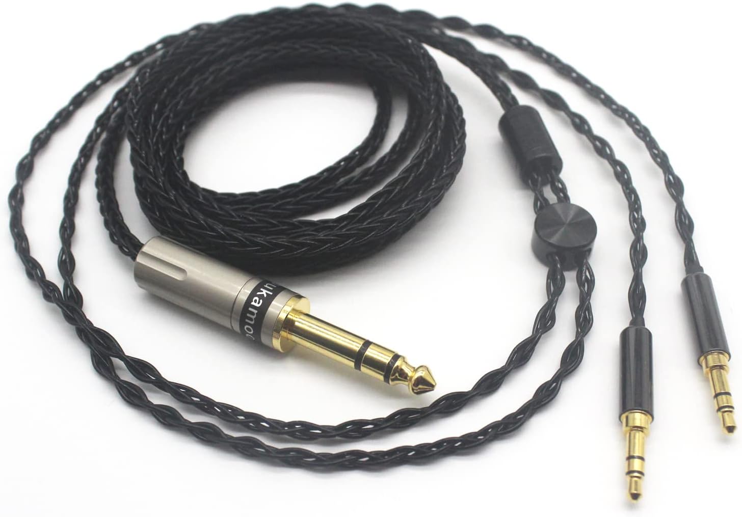 Amazon.com: Monolith Dual 2.5mm to 3.5mm Headphone Cable - 5 Feet ...