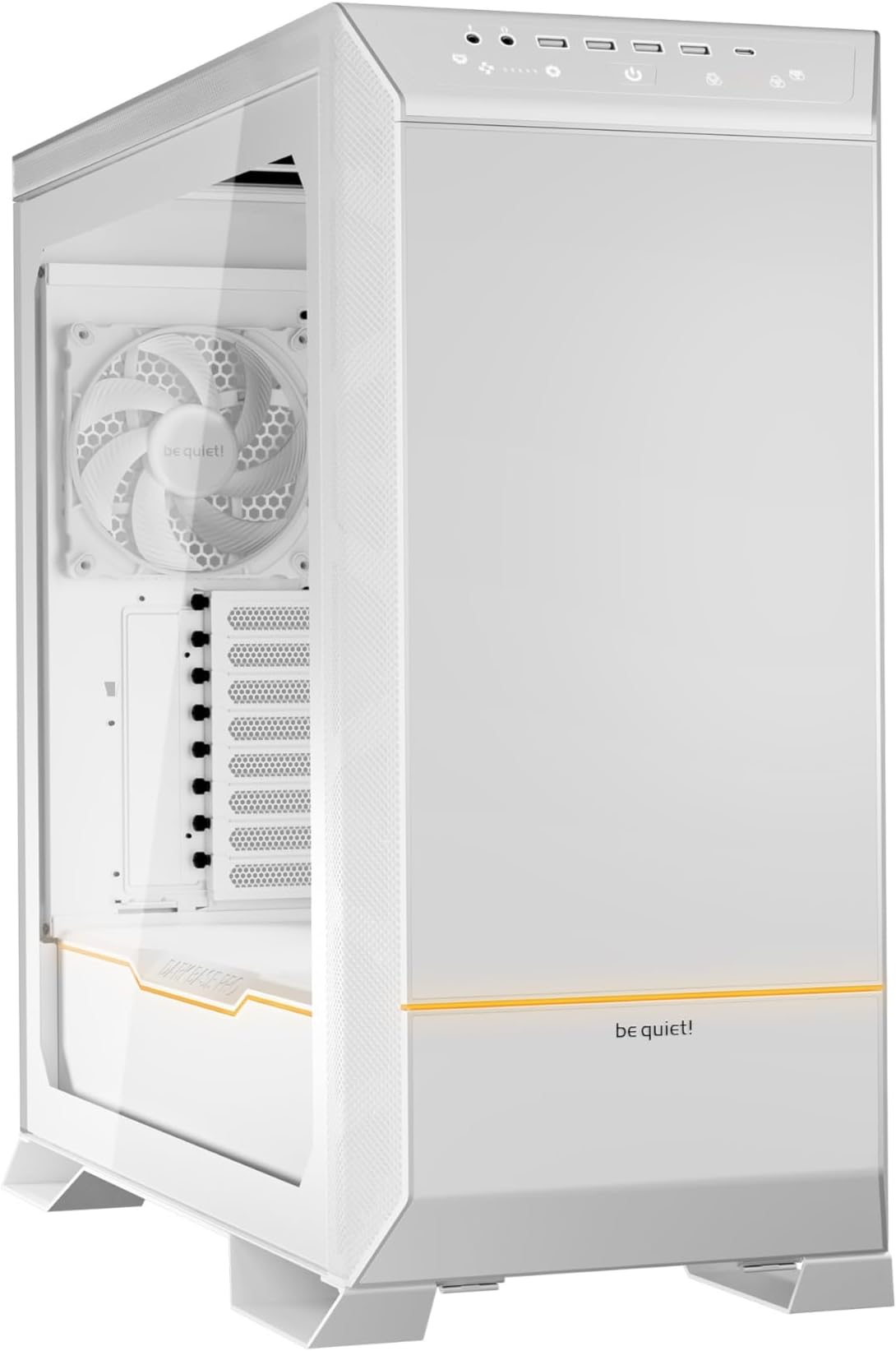 Amazon.com: Hyte Y70 Mid Tower Case - White (E-ATX/M-ATX/M-ITX), CS ...