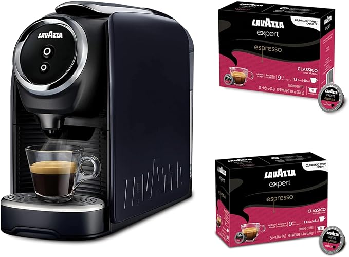 Amazon.com: Lavazza Classy Mini Coffee Maker – 72 Count Classico ...