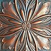 Amazon.com: Vintage Ceiling Tiles Painted Rustic Copper Decor Ceiling ...