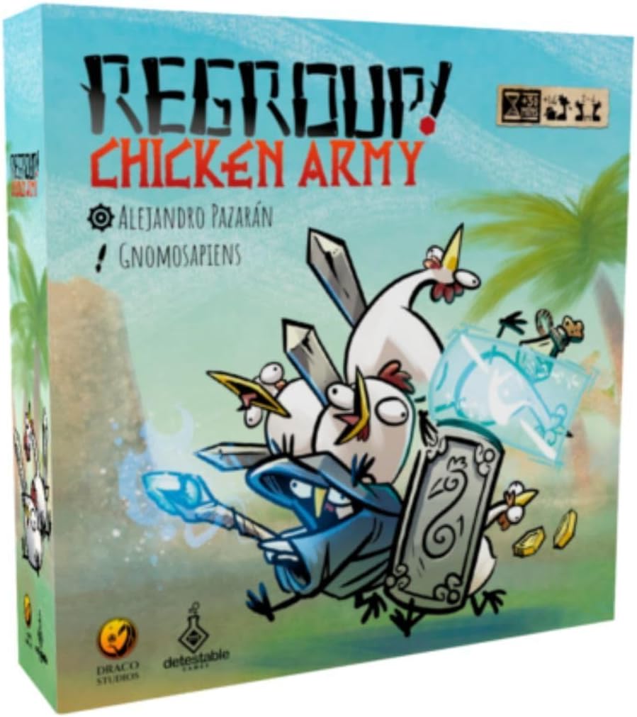 Amazon.com: Regroup! Chicken Army, The Grid Building : Toys & Games