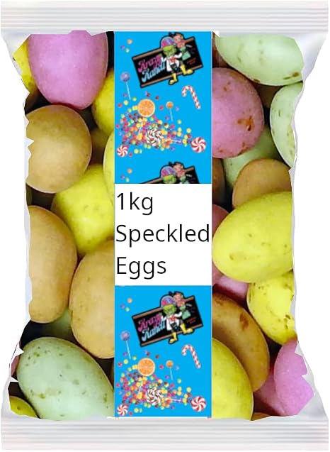 Krazy Kandi Chocolate Speckled Mini Eggs - 1kg Bulk Bag | Delicious ...