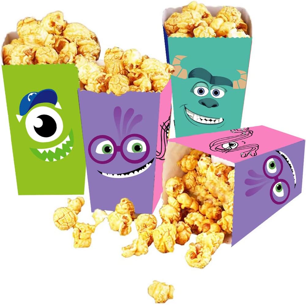 Amazon.com: Monster inc Party Bags Monster inc Popcorn Boxes, Contains ...