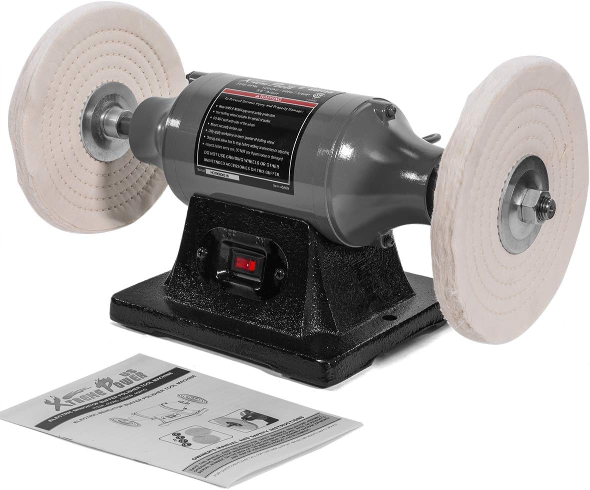 Eastwood 1/2 HP 3450 RPM Professional Buff Motor | Precision Polishing ...