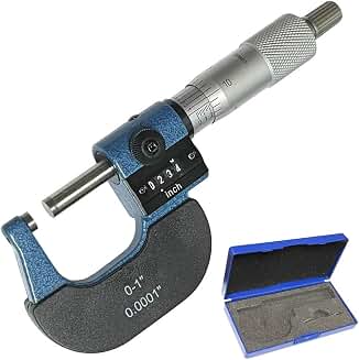 Amazon.com: Micrometers & Accessories - Micrometers & Accessories ...