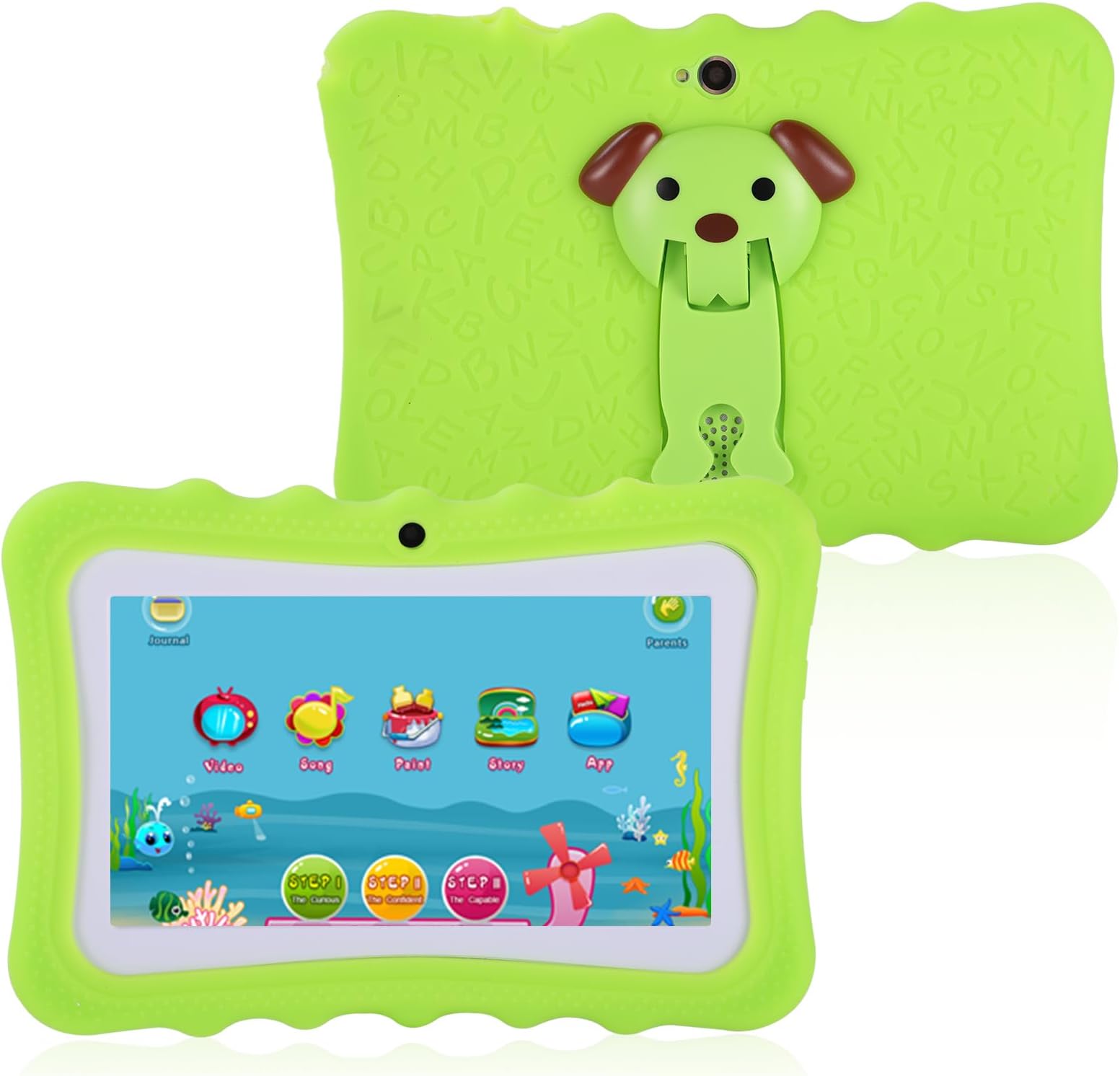 Tablet para Niños, EEGVUY tablet con funda 7'' 4GB de ram y 64GB ROM ...