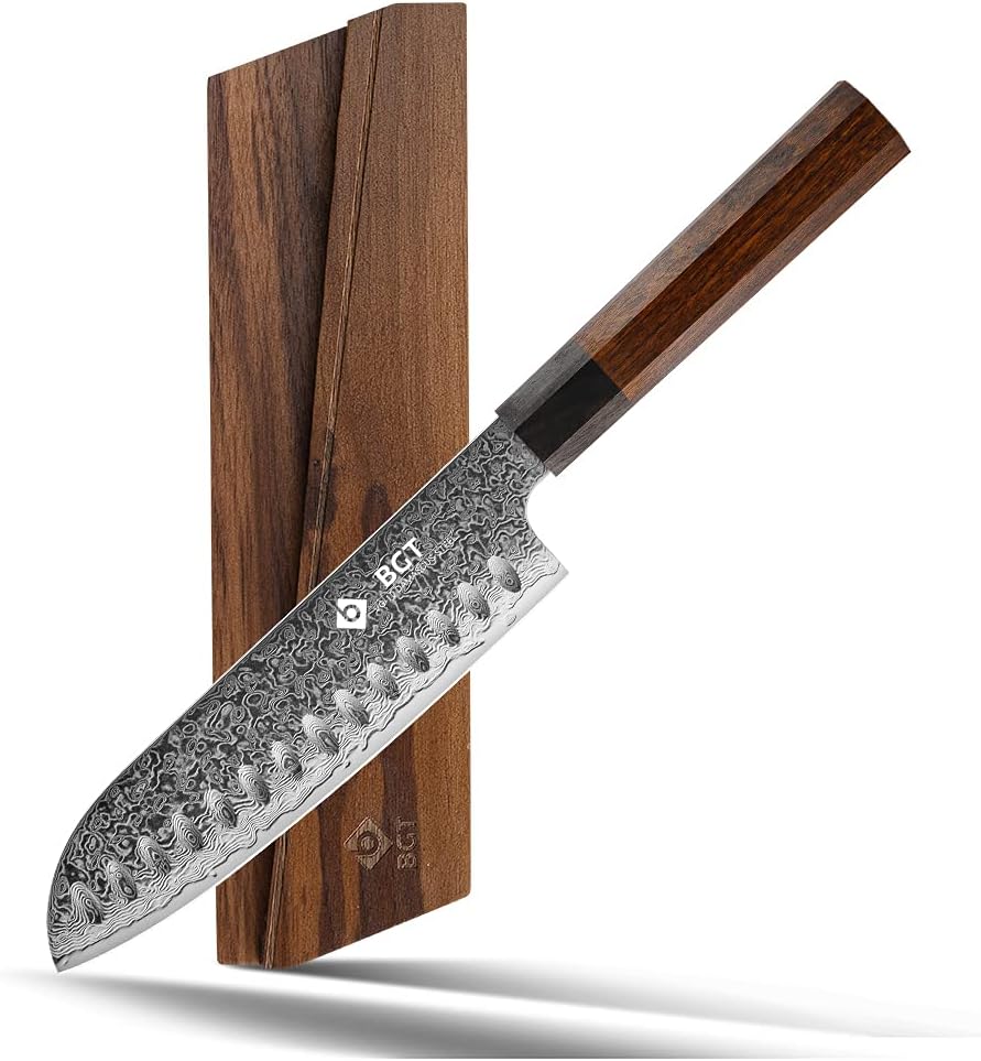 Amazon.com: BGT Kiritsuke Knife, 8 inch Japanese Chef Knife, Japanese ...