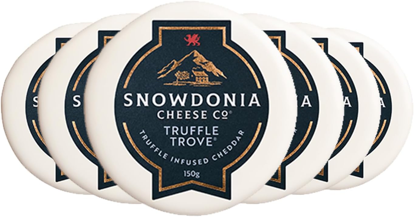 Snowdonia Cheese Company – Truffle Trove – Extra Mature Cheddar with ...