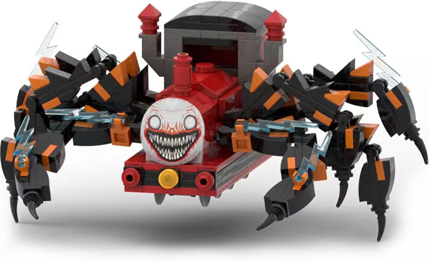 Amazon.com: Choo-Choo Charles Figure Building Block Set, Horror Game ...