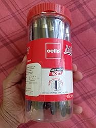 Cello Maxriter Ball Pen | Pack of 10 | Blue Ball Pens | Lightweight ...