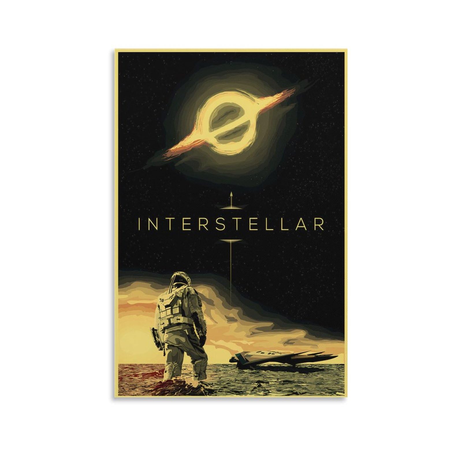 Amazon.com: Aesthetic Posters Interstellar Movie Posters Room Aesthetic ...