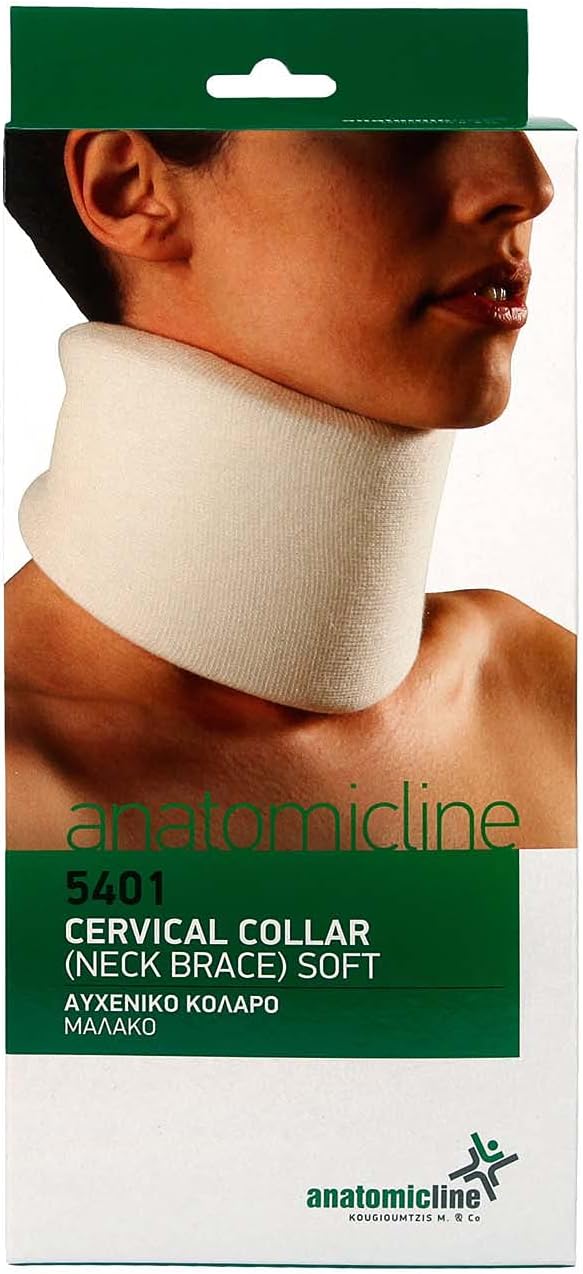 Anatomicline Cervical Collar (Neck Brace) One Size- Soft,Beige – BigaMart