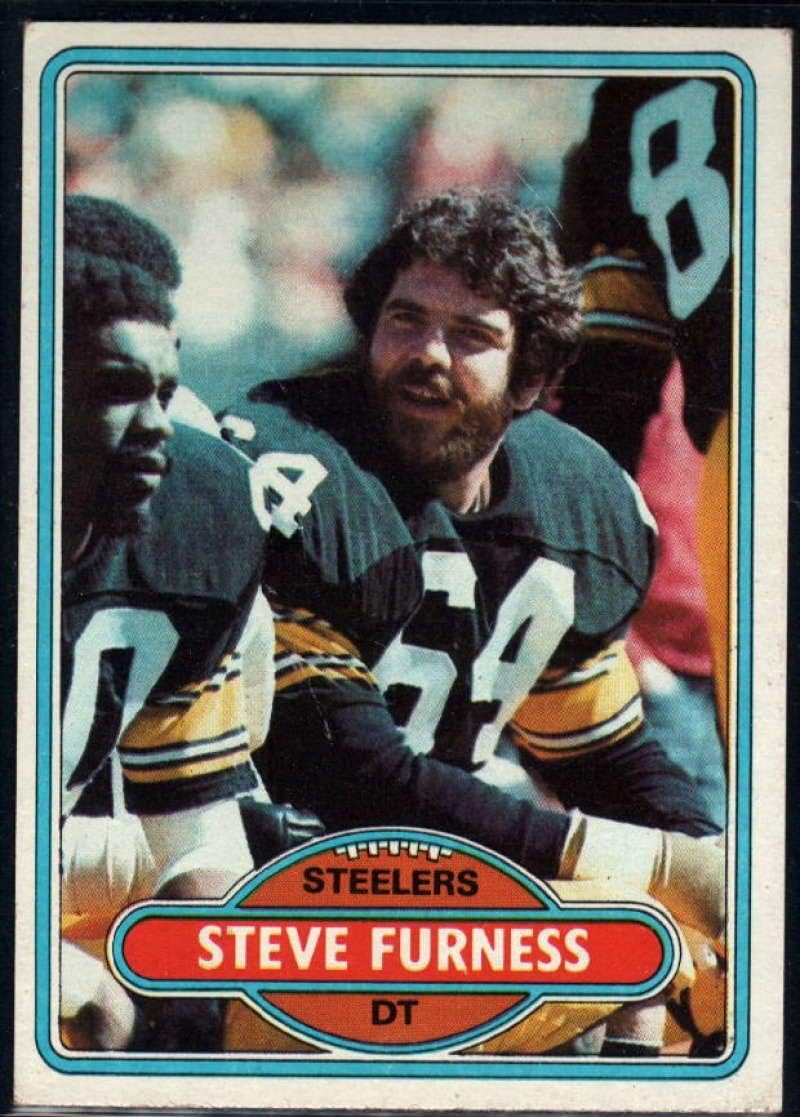 Amazon.com: Football NFL 1980 Topps #111 Steve Furness Steelers ...