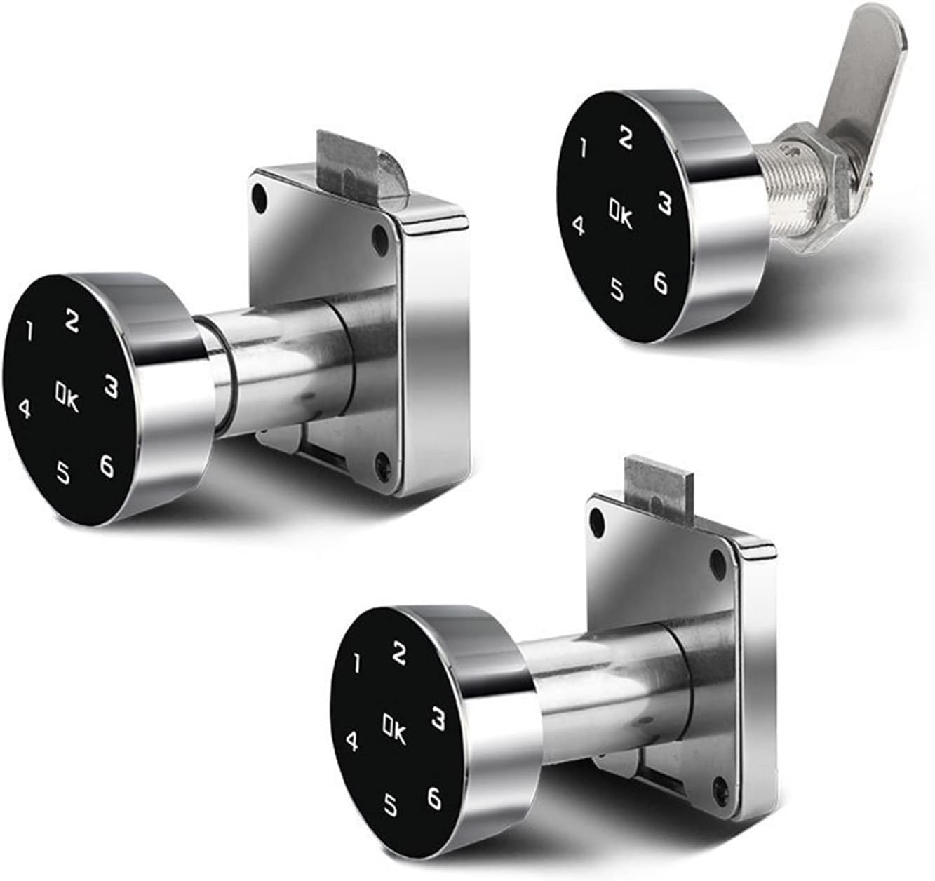 Smart Door Handle Drawer with Smart Password, Wooden Door Lock ...