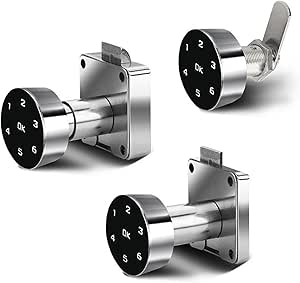 Smart Door Handle Drawer with Smart Password, Wooden Door Lock ...