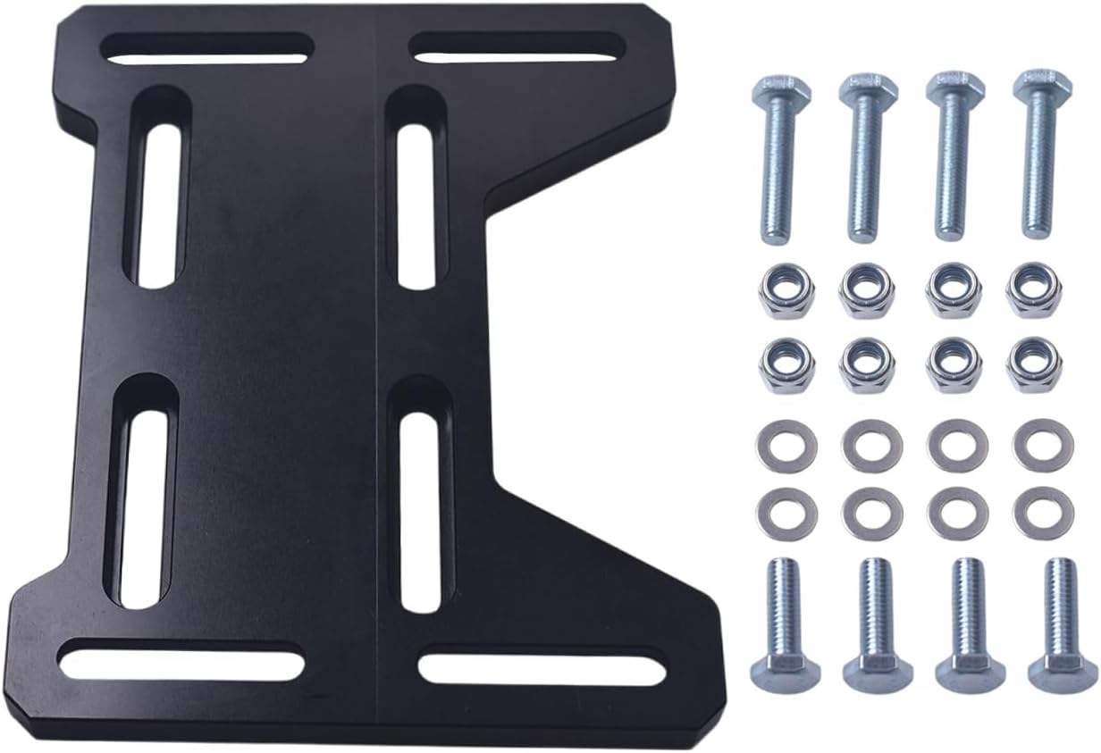 Amazon.com: Mini Bike Motor Engine Mounting Plate Adapter Bracket for ...