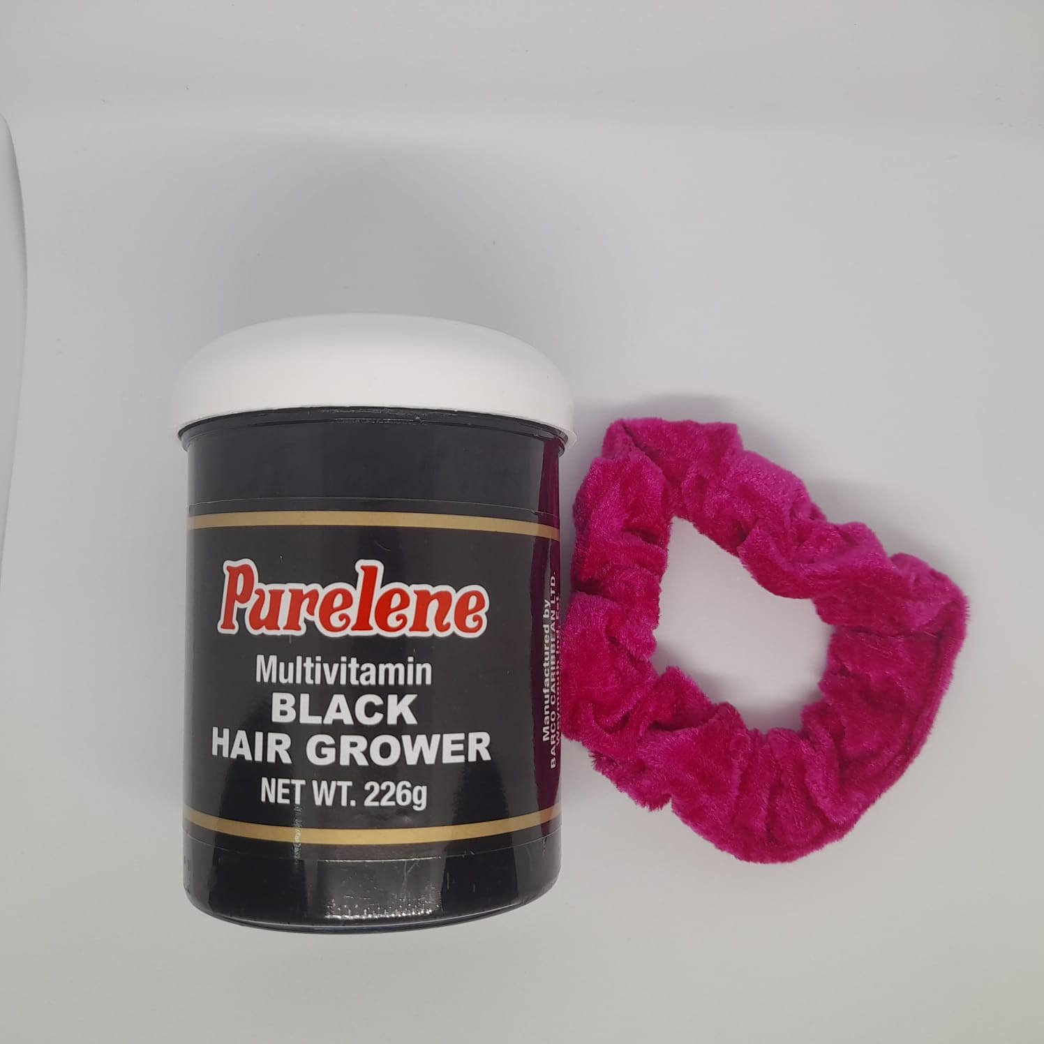 Amazon.com : PURLENE BLACK HAIR GROWER 226G + FREE SCRUNCHIE : Beauty ...