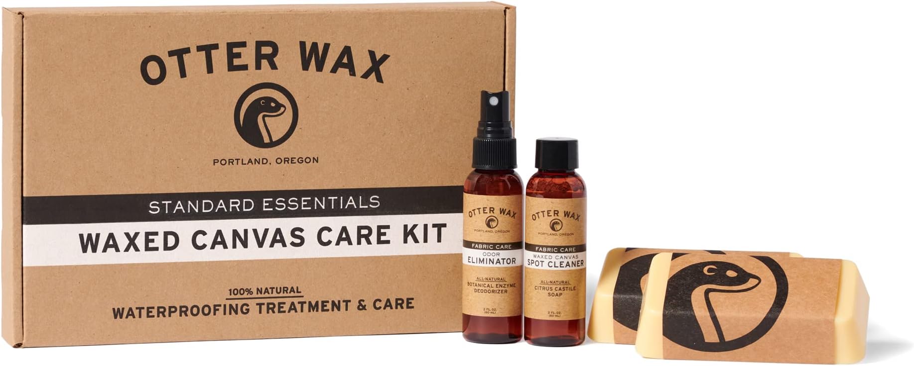 Amazon.com: Otter Wax Canvas Cleaner | 5oz | Waxed Canvas & Fabric Spot ...