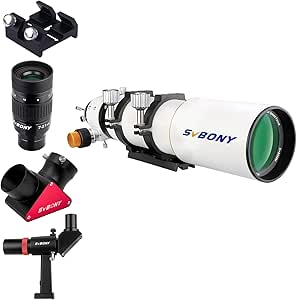 Amazon.com : SVBONY SV503 Telescope, 80ED F7 Telescope for Adults High Powered, with SV182 ...