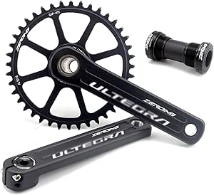 Amazon.com: Crankset Road Bike Cranksets 170mm/172.5mm/175mm Folding ...