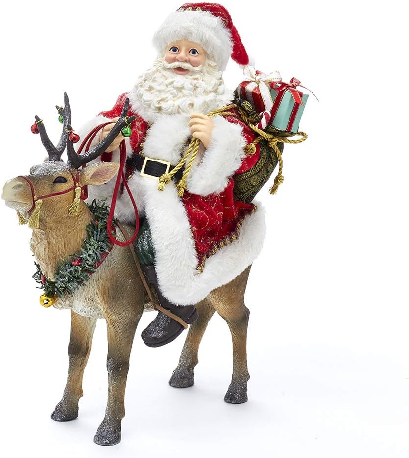 Amazon.com: Kurt S. Adler, Inc. KK0025 Kurt Adler 18" Kringle Klaus ...
