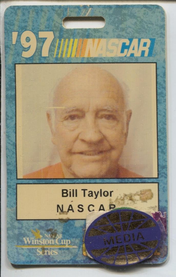 Amazon.com: NASCAR Winston Cup Series Annual Credential 1997-rare-VG ...