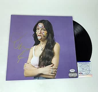 Sour Vinyl Record Album Signed Autographed By Olivia O. Rodrigo PSA/DNA ...