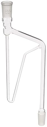 Pyrex Borosilicate Glass Oil Dilution Distilling Receiver with 24/40 ...