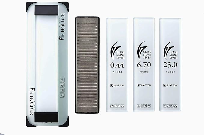 Amazon.com: Shapton GlassStoneSeven Knife Sharpening Kit 70708 : Tools ...